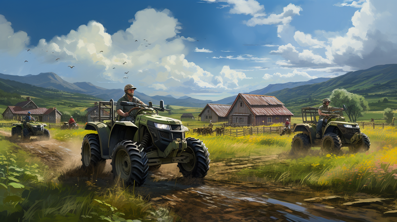 The 5 Most Popular ATVs & UTVs for Farm Work – PERFEX Industries